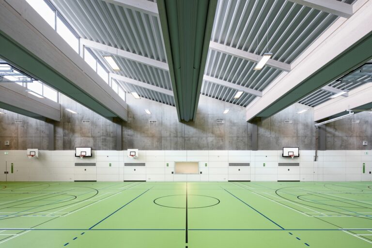 Shed Roof Inspiration Sports Hall for the Max-Planck School - Spotlightrr